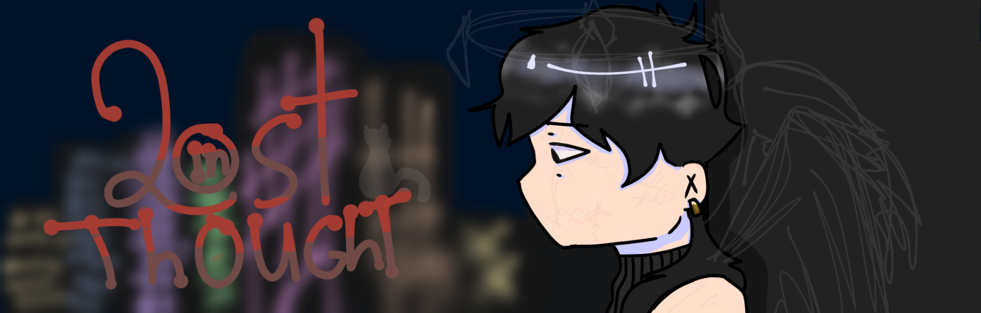 LOST IN THOUGHT - ibisPaint