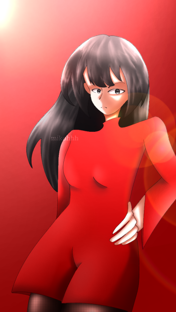 Red Woman - ibisPaint