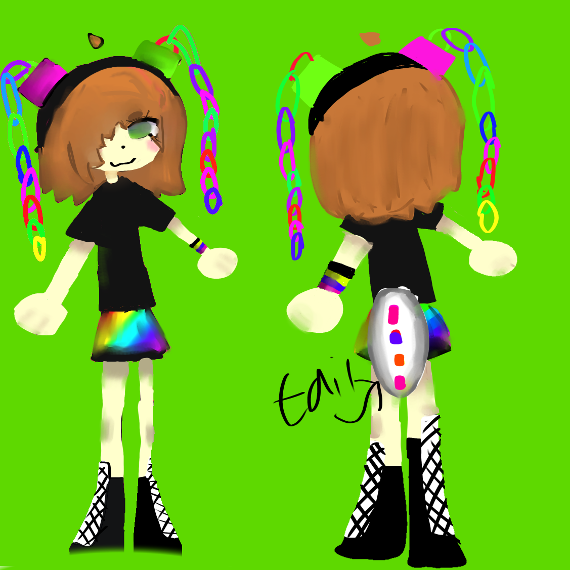 cosplay i’m working on rn🙏🙏😔 - ibisPaint