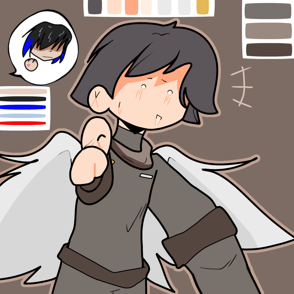 “Whoops! I dumped water on you!” - ibisPaint