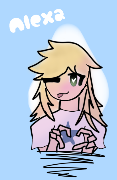 First sketches,Alexa - ibisPaint