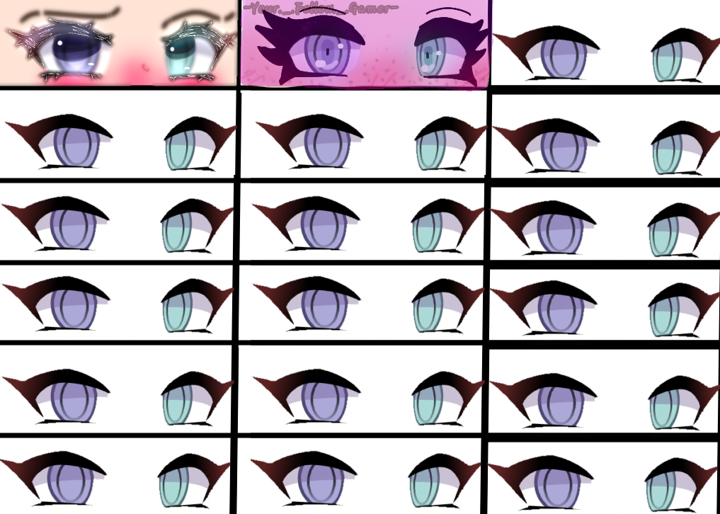Eye Editing Collab - ibisPaint