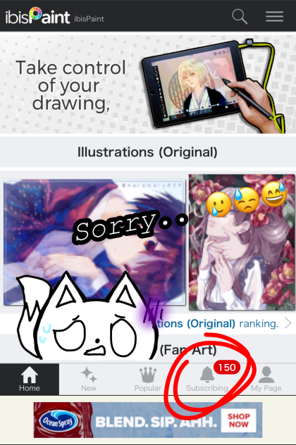 Sorry for being offline so much únù - ibisPaint