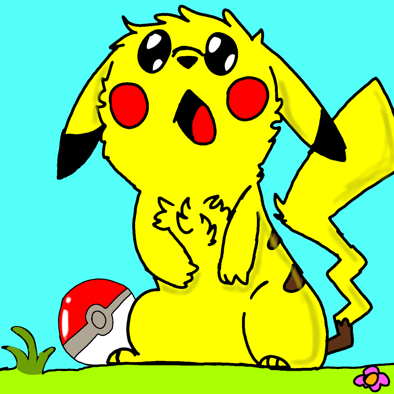 PIKACHU!!!!! - ibisPaint
