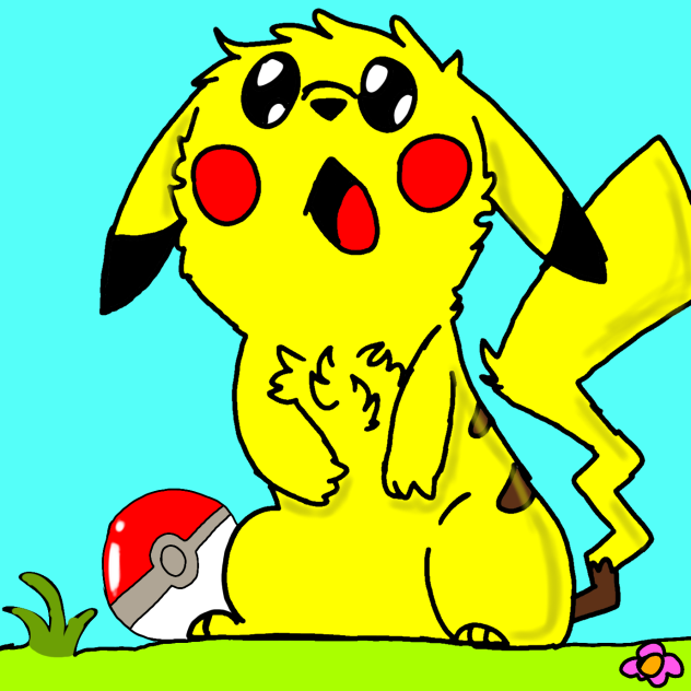 PIKACHU!!!!! - ibisPaint