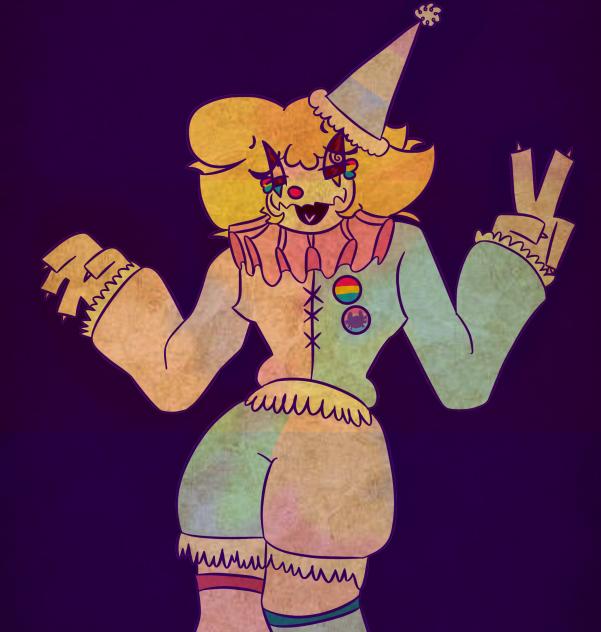 Clown oc - ibisPaint