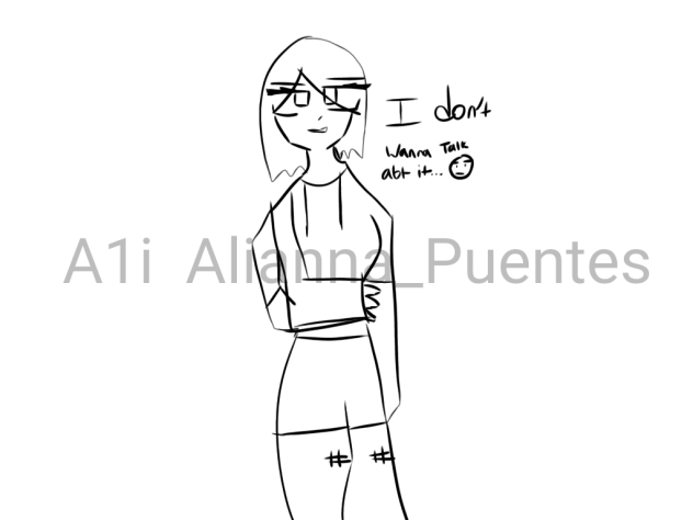 my oc if she got hurt - ibisPaint