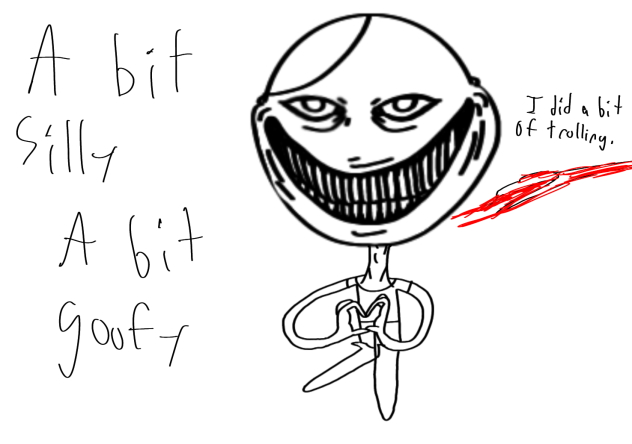 I was being a bit silly - ibisPaint