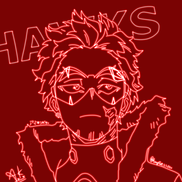 Neon Hawks 1 - ibisPaint