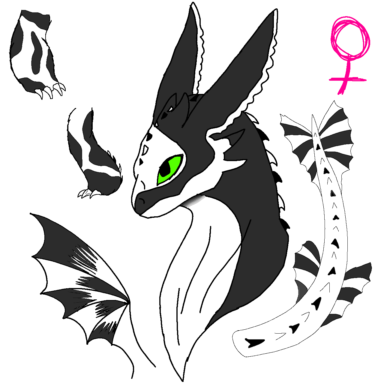 Starscraper (my nightlight oc) - ibisPaint