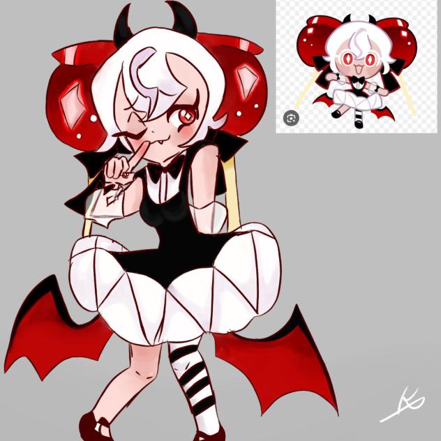 candy apple cookie - ibisPaint