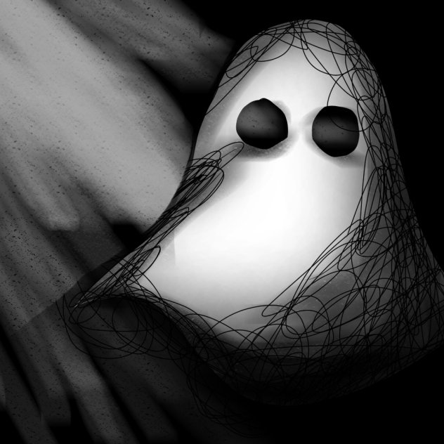 Cartoon ghosts but more nostalgic - ibisPaint