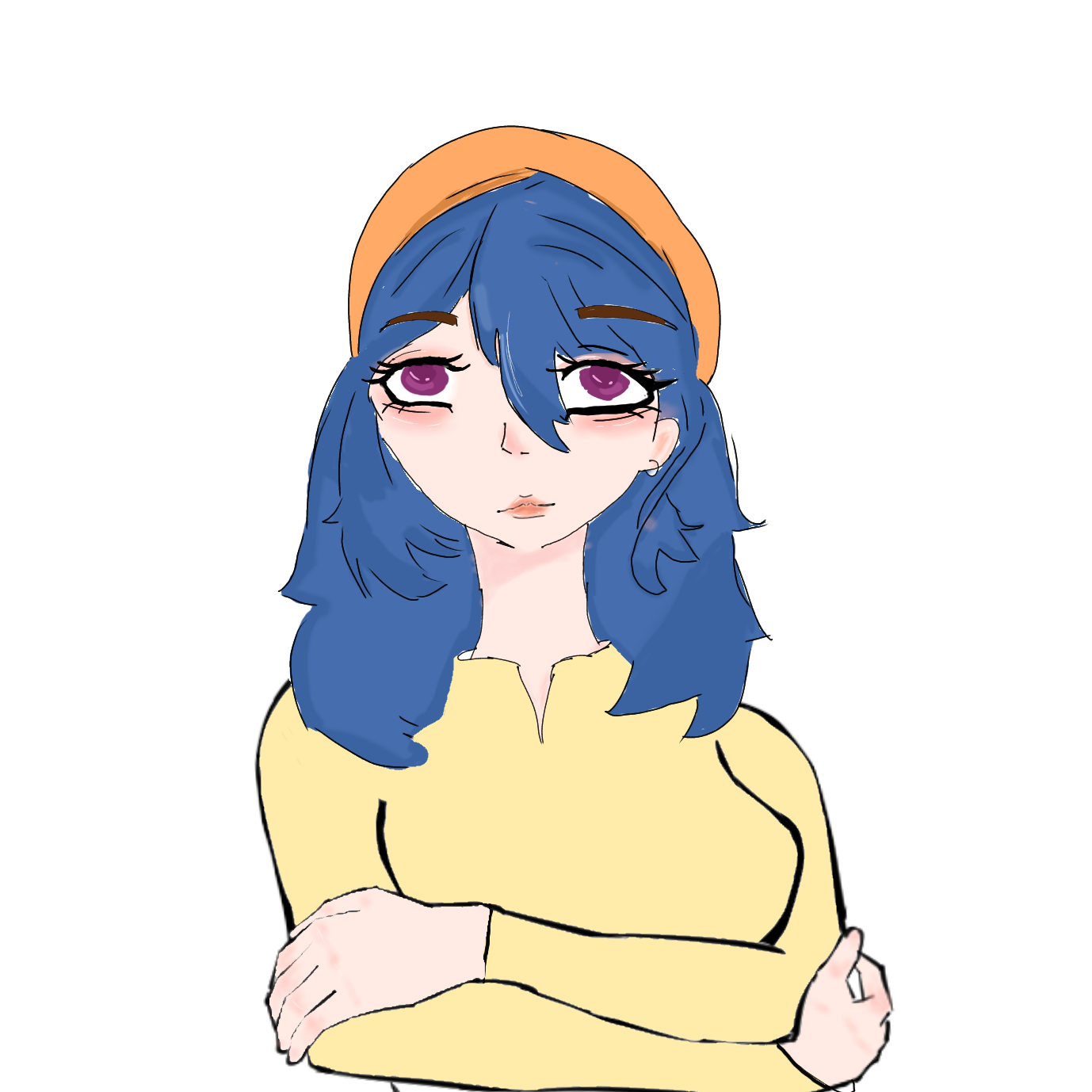 mọi người hãy vẽ lại theoo nét của mn - ibisPaint