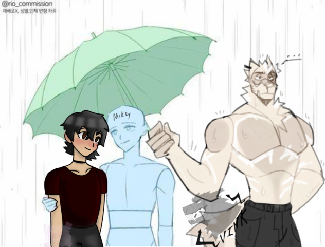 rain collab - ibisPaint