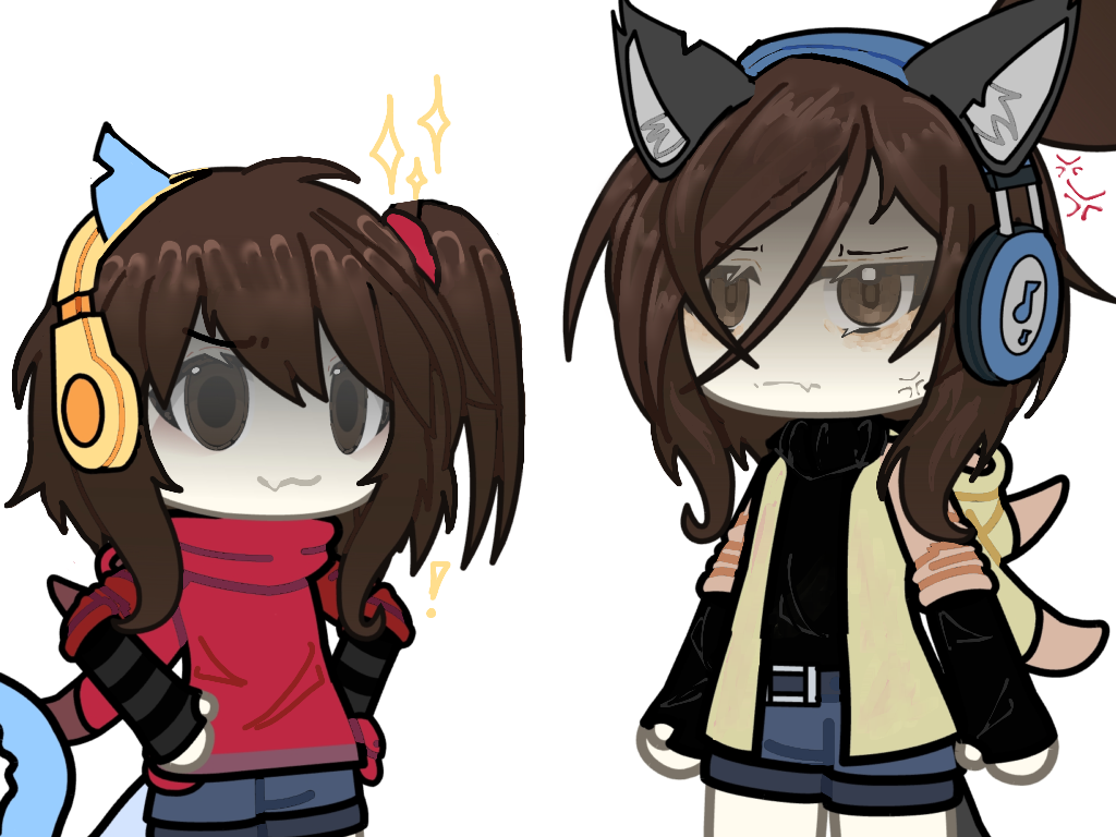 Me and my distant relative! - ibisPaint