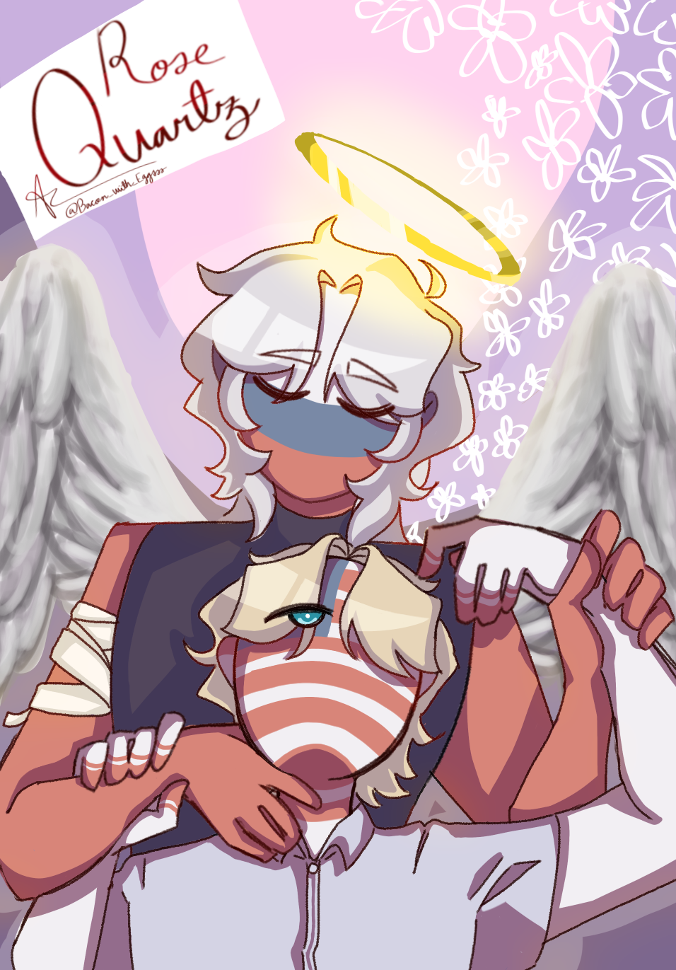 Rose Quartz redraw - ibisPaint