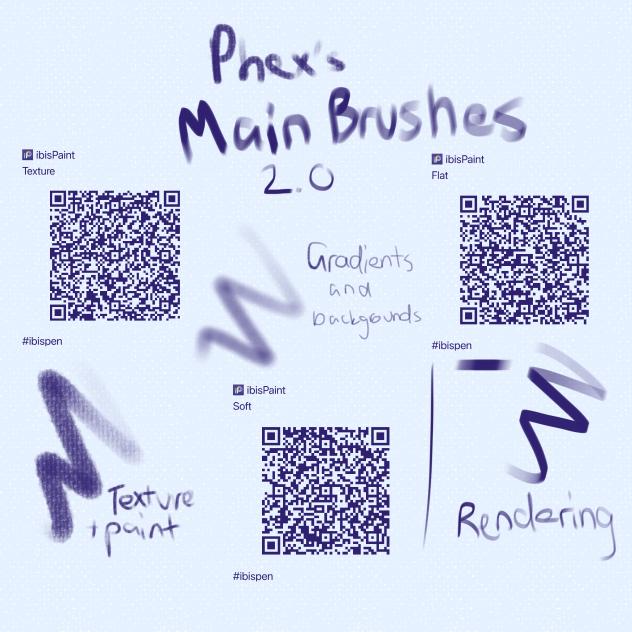 Phex’s Main Brushes 2.0 - ibisPaint