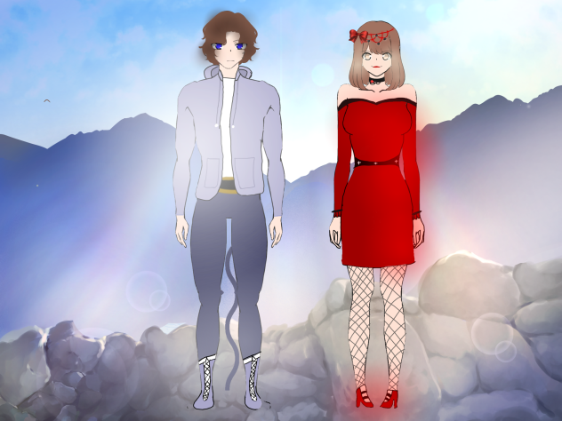 Cute Couple - ibisPaint