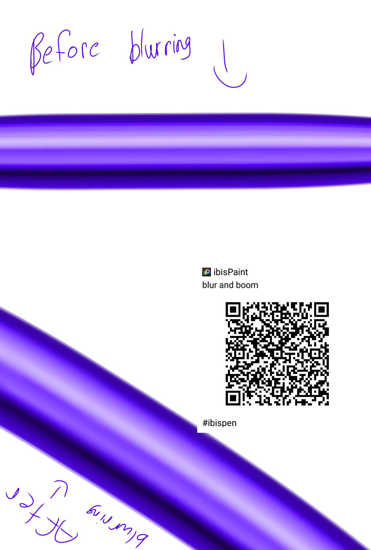 Blur it just don't blur the edges - ibisPaint