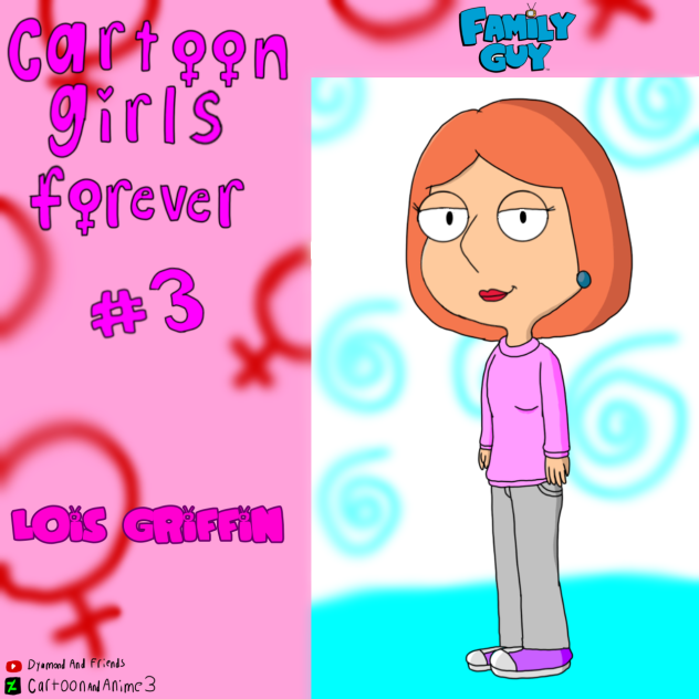 Cartoon Girls Forever #3 - Lois Griffin - ibisPaint