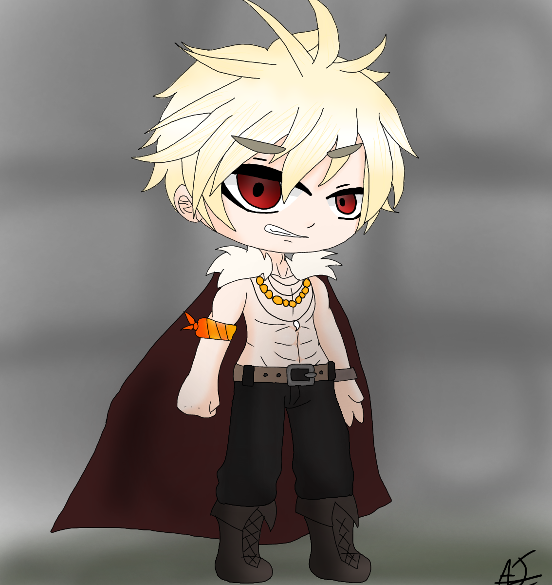 bakugo the dragon king - ibisPaint