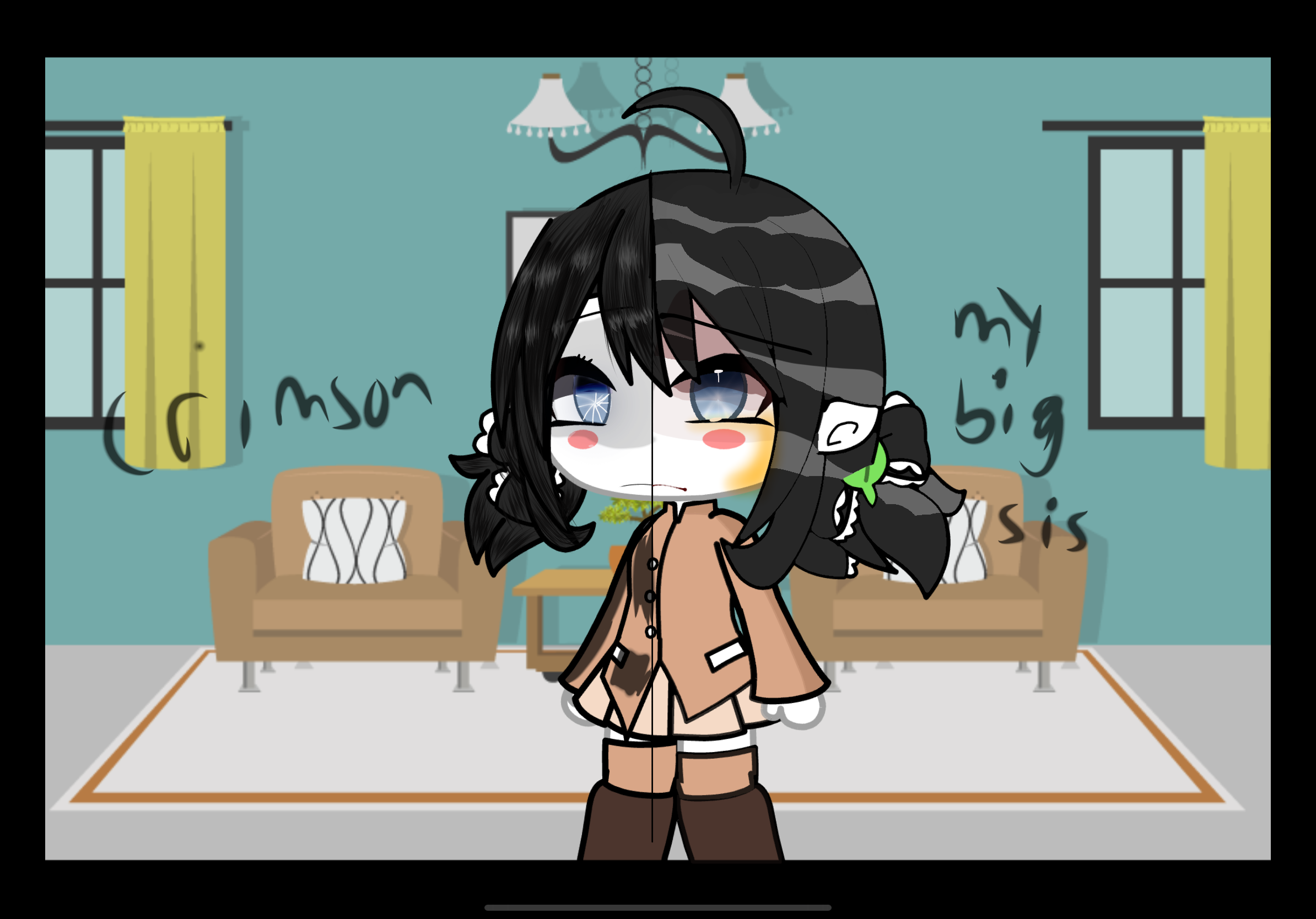 collab w my sis who won - ibisPaint