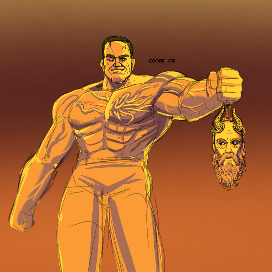 Armstrong and Mimir - ibisPaint