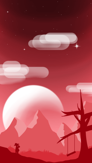 red sky - ibisPaint