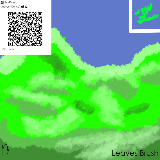 Leaves Brush - ibisPaint