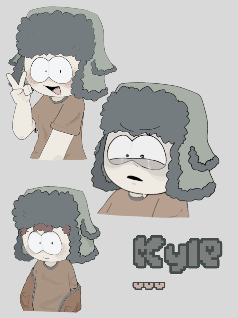 Kyle - South Park Redesign.. again - ibisPaint