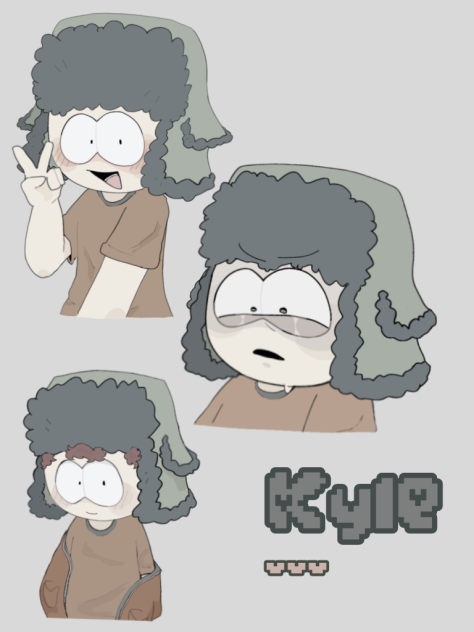 Kyle - South Park Redesign.. again - ibisPaint