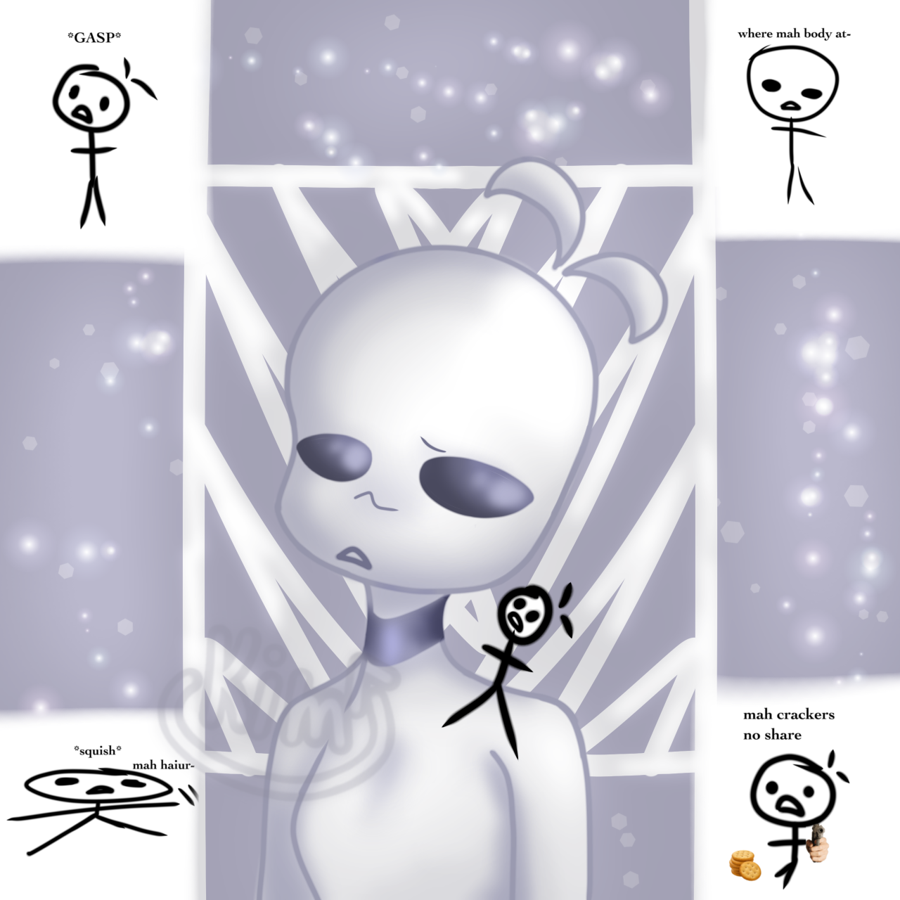Squish da stickman - ibisPaint