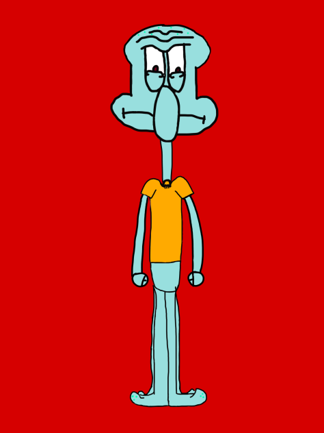 Squidward - ibisPaint