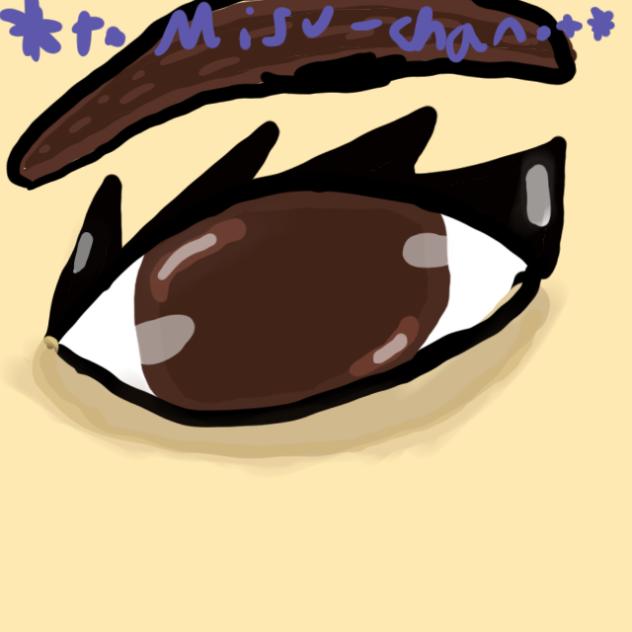 blinking eye sneak peek of my new OC! - ibisPaint