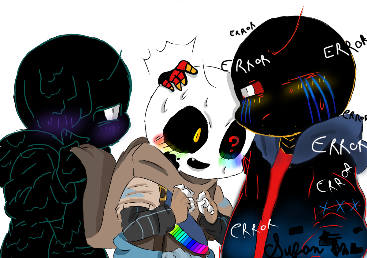 Nightmare x Ink x Error - ibisPaint