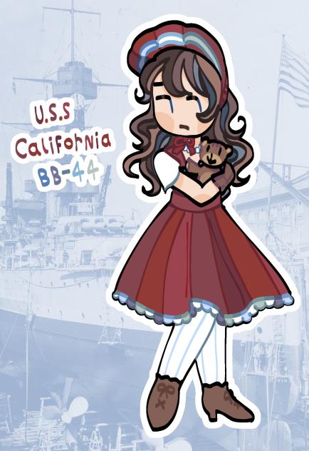 U.S.S. California 🎀 - ibisPaint