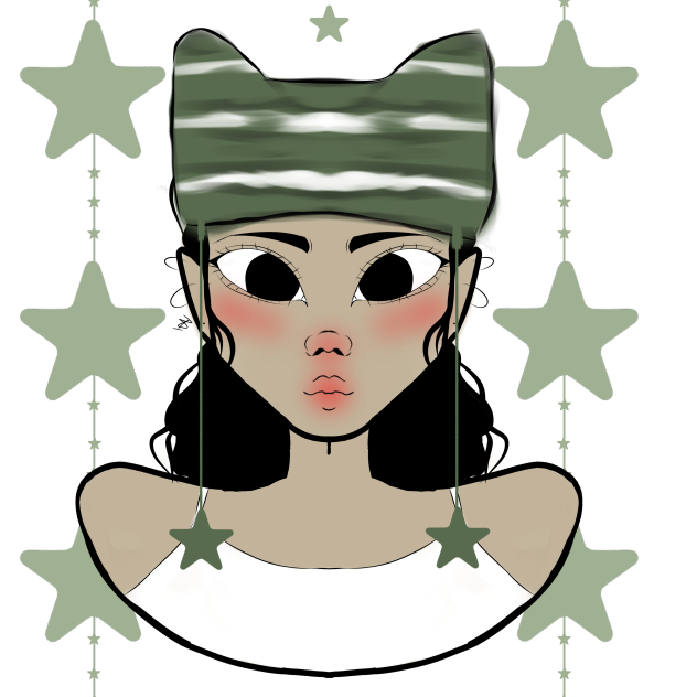 Cat beanie practice ^^ - ibisPaint