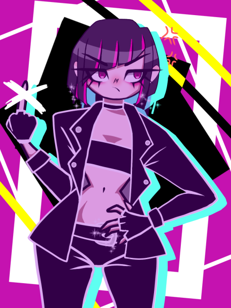 OC in cartoon style - ibisPaint