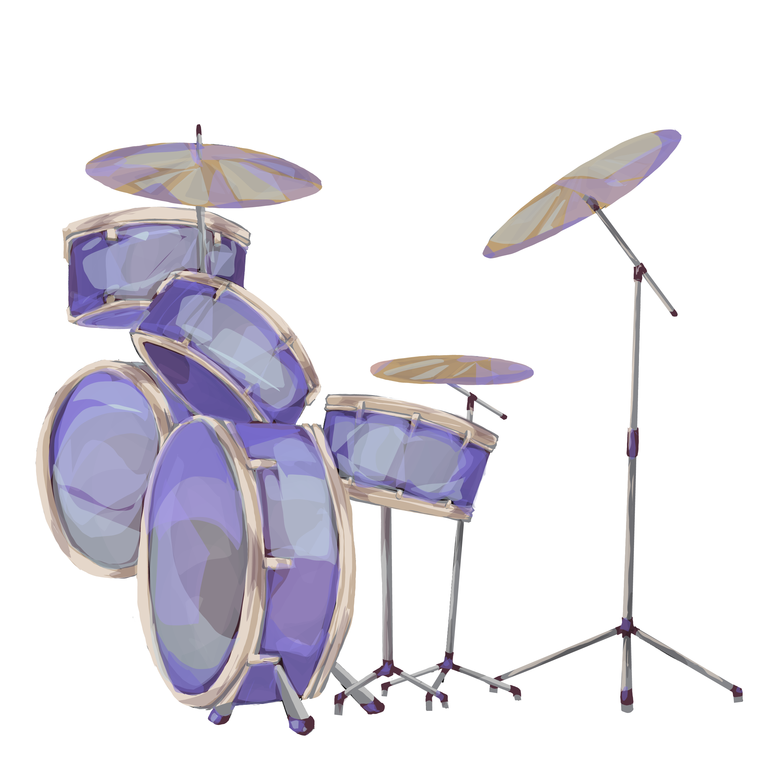 Drum kit 1 - ibisPaint