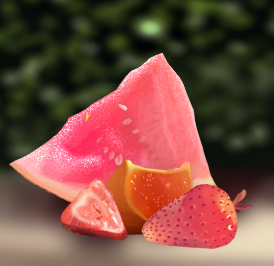 Red fruits - ibisPaint