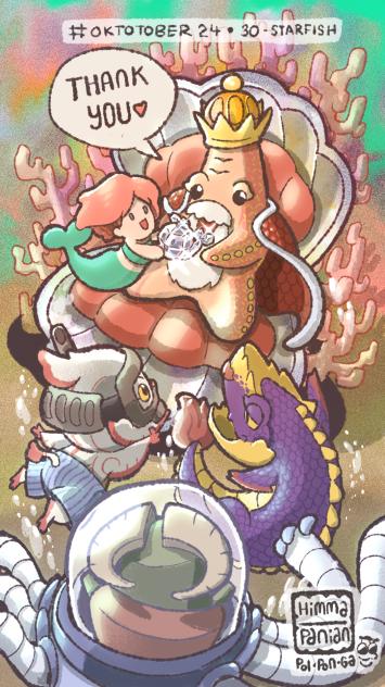 himmapanians - Oktotober24 - 30 Starfish - ibisPaint