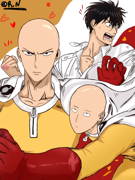 SAITAMA ONE PUNCH MAN 💛 - ibisPaint