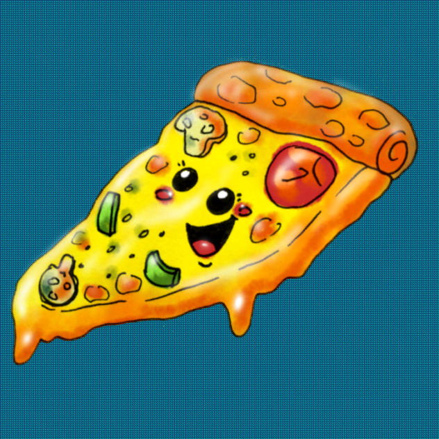 pizza - ibisPaint
