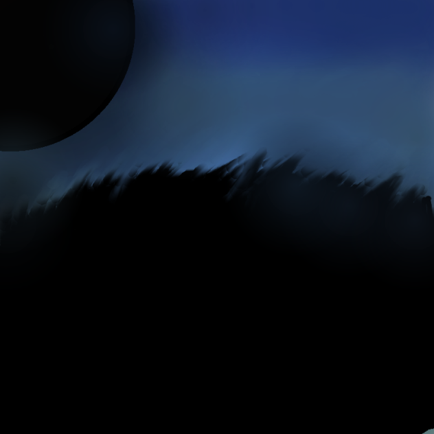 night drawing - ibisPaint