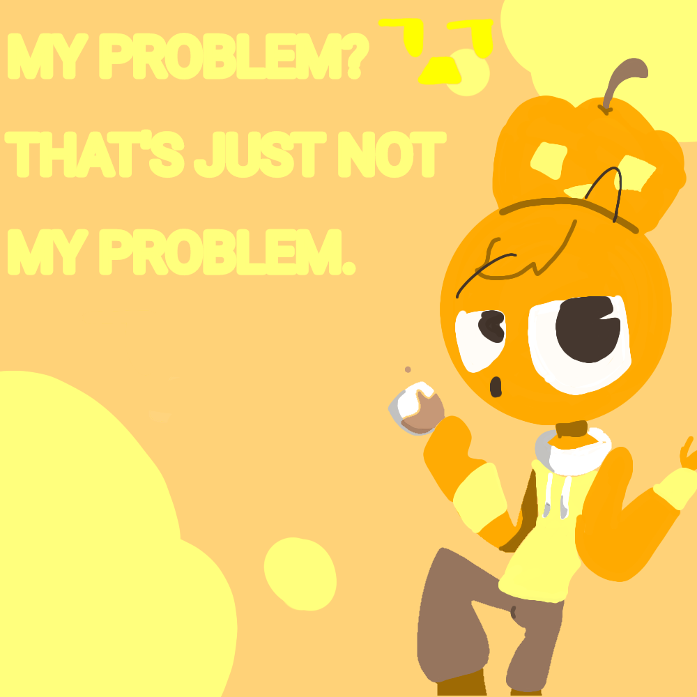 Sprunki-Not my problem meme - ibisPaint