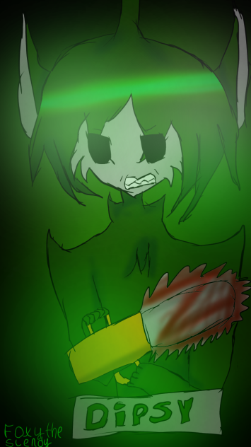 Dipsy chainsaw - ibisPaint