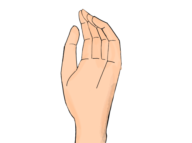 Sad hand - ibisPaint