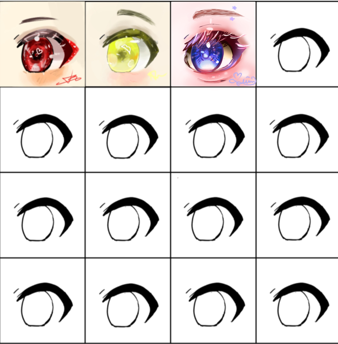 collaborative eye drawing,_ae Việt Nam🇻🇳 - ibisPaint