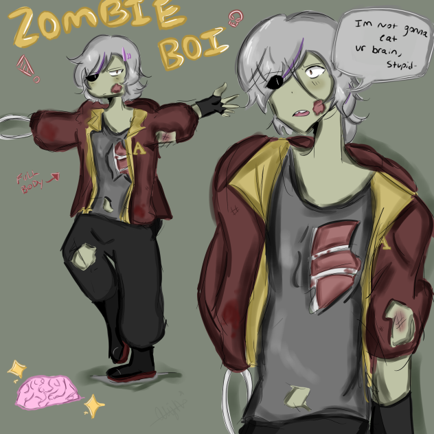 Zombie boy! 🌟 - ibisPaint