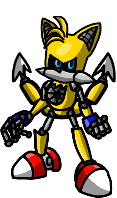 My metal tails Concept V2 - ibisPaint